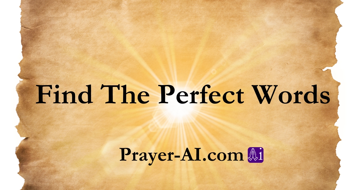 Prayer Generator - Custom Prayer For Healing | Prayer AI